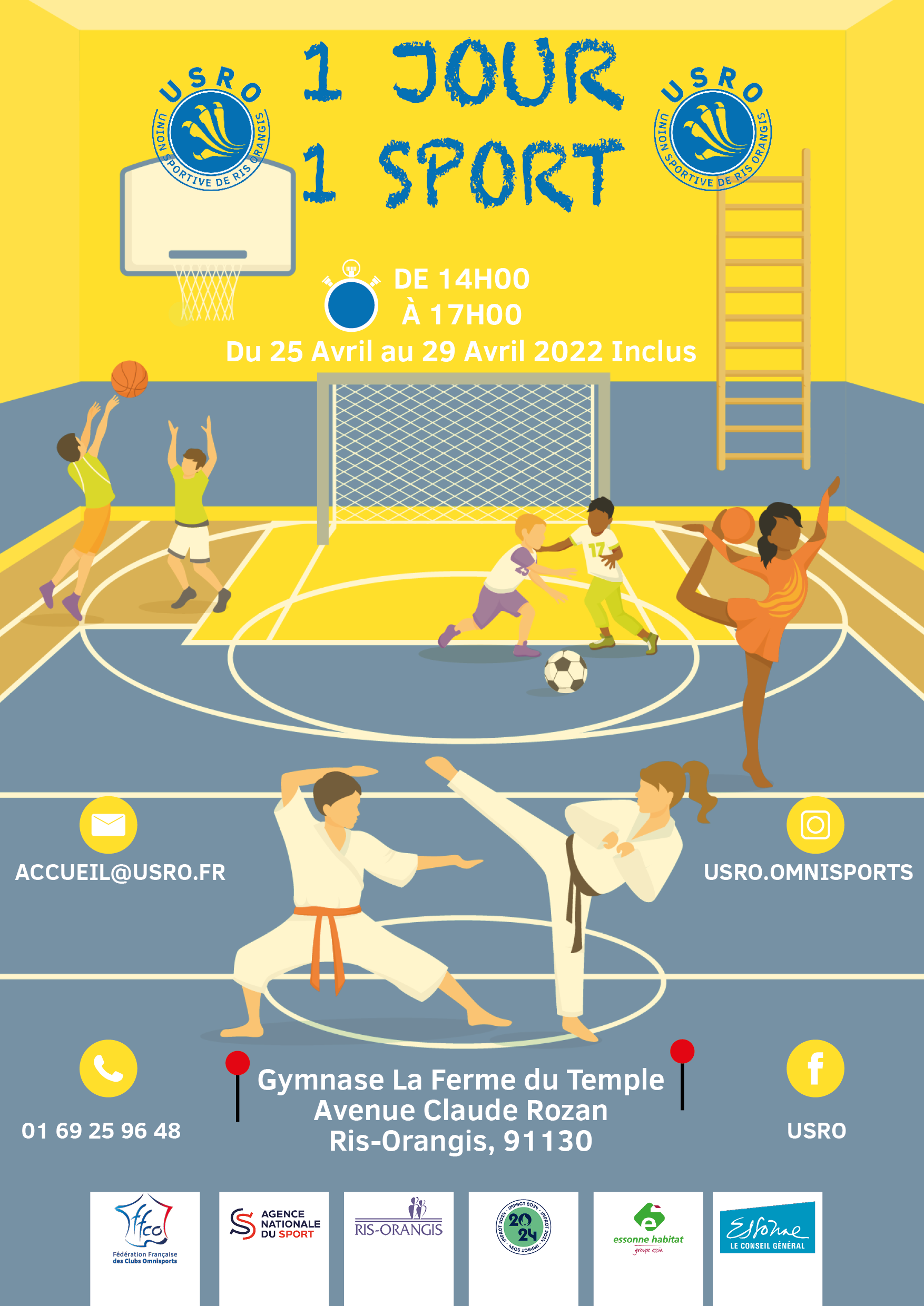 1 Jour / 1 Sport – USRO